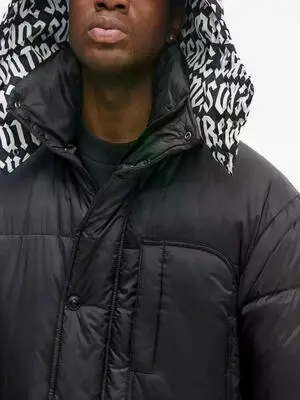 Versace Hooded Padded Coat