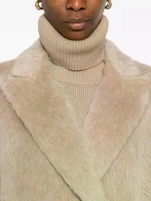 Tagliatore Linden Double-breasted Long Coat - Neutrals