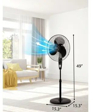 BLACK + DECKER 16 In. Stand Fan