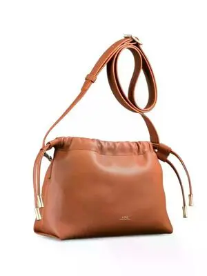 A.p.c. Drawstring Tote Bag - Brown