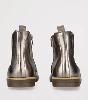 PAPOUELLI Leather Elo Ankle Boots