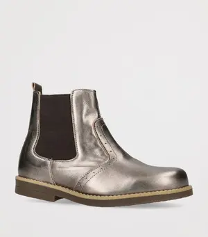 PAPOUELLI Leather Elo Ankle Boots