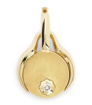 JADE TRAU Mini Diana Charm - Gold