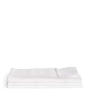 DEA Linen Embroidered Liri Tablecloth - White