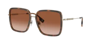 Burberry Square Frame Sunglasses - Brown Gradient