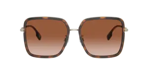 Burberry Square Frame Sunglasses - Brown Gradient