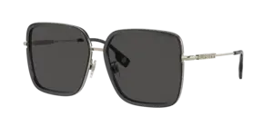 Burberry Square Frame Sunglasses - Dark Grey