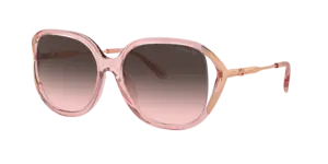 COACH HC8396U CR620 Sunglasses Grey Pink Gradient