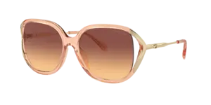 COACH Hc8396u Cr620 Sunglasses - Maroon Canary