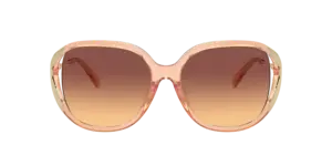 COACH Hc8396u Cr620 Sunglasses - Maroon Canary