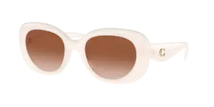 COACH Coach Oval Sunglasses Brown Gradient