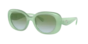 COACH Full Rim Sunglasses - Green Blue Gradient