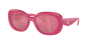 COACH Full Rim Sunglasses Pink Flash