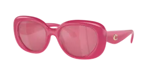 COACH COACH Cat Eye Sunglasses Pink Flash