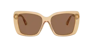 Burberry Full Rim Sunglasses - Dark Brown
