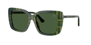 Burberry Full Rim Sunglasses - Dark Green
