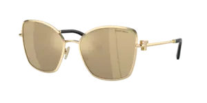 Tiffany & Co. Sunglasses Clear Mirror Real Yellow Gold