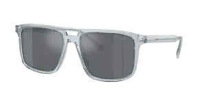 Prada Sunglasses Dark Grey Flash Silver