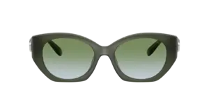COACH Cat Eye Sunglasses - Moss Aqua Gradient