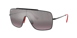 Ray-ban Scuderia Ferrari Collection Sunglasses - Violet Mirror Gradient Silver
