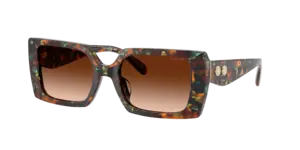 COACH Sunglasses With Tortoiseshell Frame - Brown Gradient