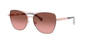 Michael Kors Aviator Sunglasses - Brown Rose Gradient