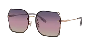 COACH Rose Gold Frame Sunglasses