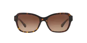 COACH Tortoiseshell Full Rim Sunglasses - Brown Gradient