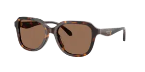 COACH Full Rim Sunglasses - Brown Solid