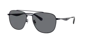 COACH Aviator Sunglasses Blue Solid
