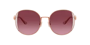 COACH Round Frame Sunglasses - Berry Gradient