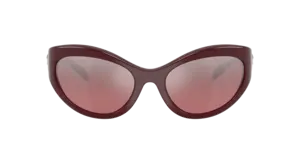 Versace Sunglasses - Pink Mirror Silver Gradient