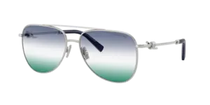 Tiffany & Co. Aviator Sunglasses - Green Blue Gradient