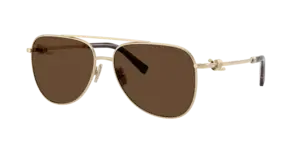 Tiffany & Co. Tiffany & Co. Aviator Sunglasses Light Brown