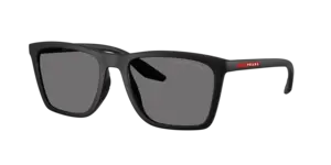 Prada Square Frame Sunglasses - Dark Grey Polarized
