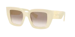 Miu Miu Mu B05sf Sunglasses - Clear Gradient Brown