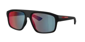 Prada Linea Rossa Sunglasses - Dark Grey Mirror Blue,red