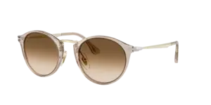 Persol Calligrapher Sunglass Po3166s - Clear Gradient Brown