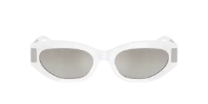Versace Sunglasses - Grey Mirror Gradient Silver