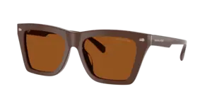 Michael Kors Pebble Beach Sunglasses - Brown Solid