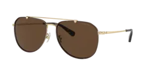 COACH Sunglasses - Dark Brown Solid