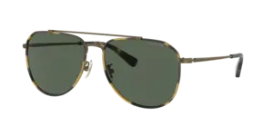COACH Sunglasses Green Solid