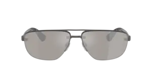 Burberry Sunglasses - Light Grey Mirror Silver