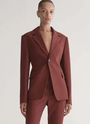 A.L.C. Elza Tailored Jacket - Rust