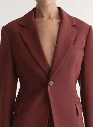 A.L.C. Elza Tailored Jacket - Rust
