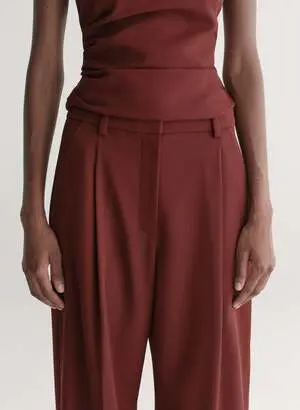 A.L.C. Winston Tailored Pant - Rust