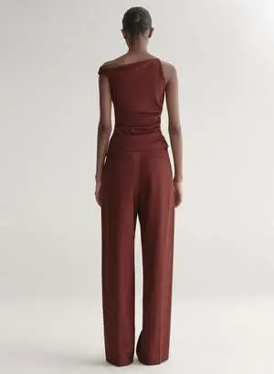 A.L.C. Winston Tailored Pant - Rust