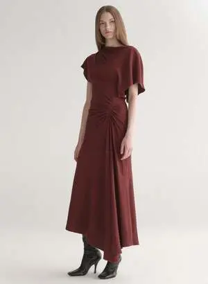 A.L.C. Dena Crepe Midi Dress