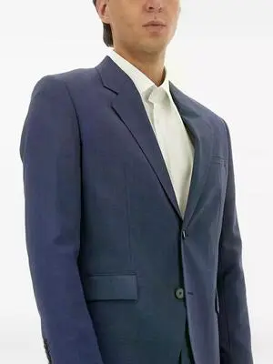 Hugo Single-breasted Blazer - Blue