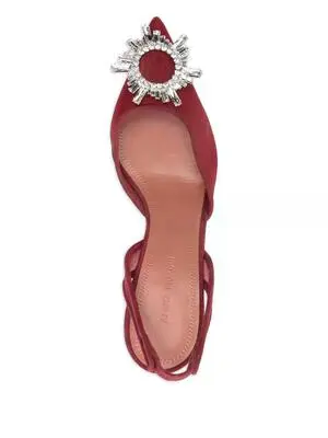 Amina Muaddi 95mm Begum Pumps